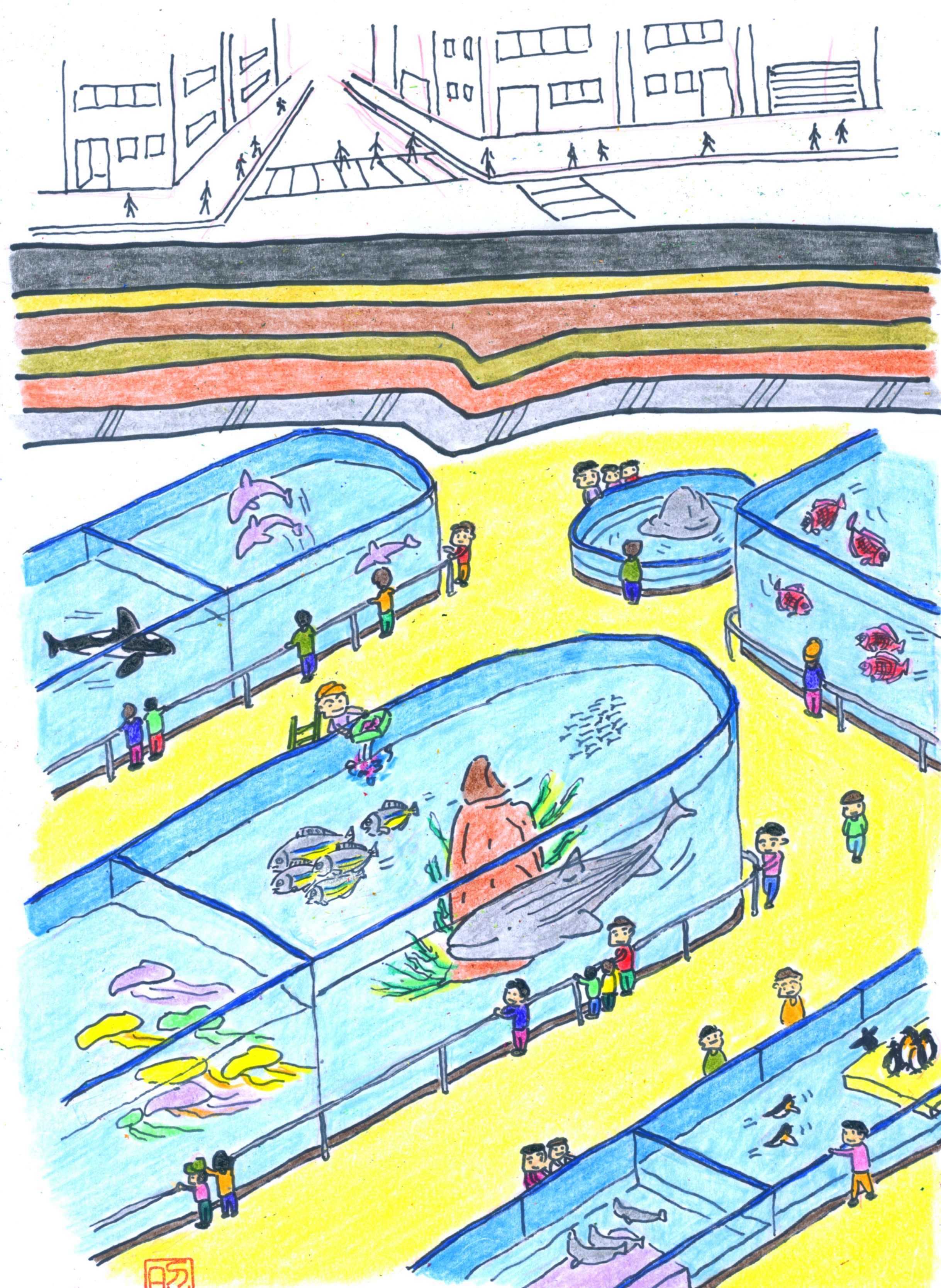 地下にある水族館｜akisen｜coconalaブログ